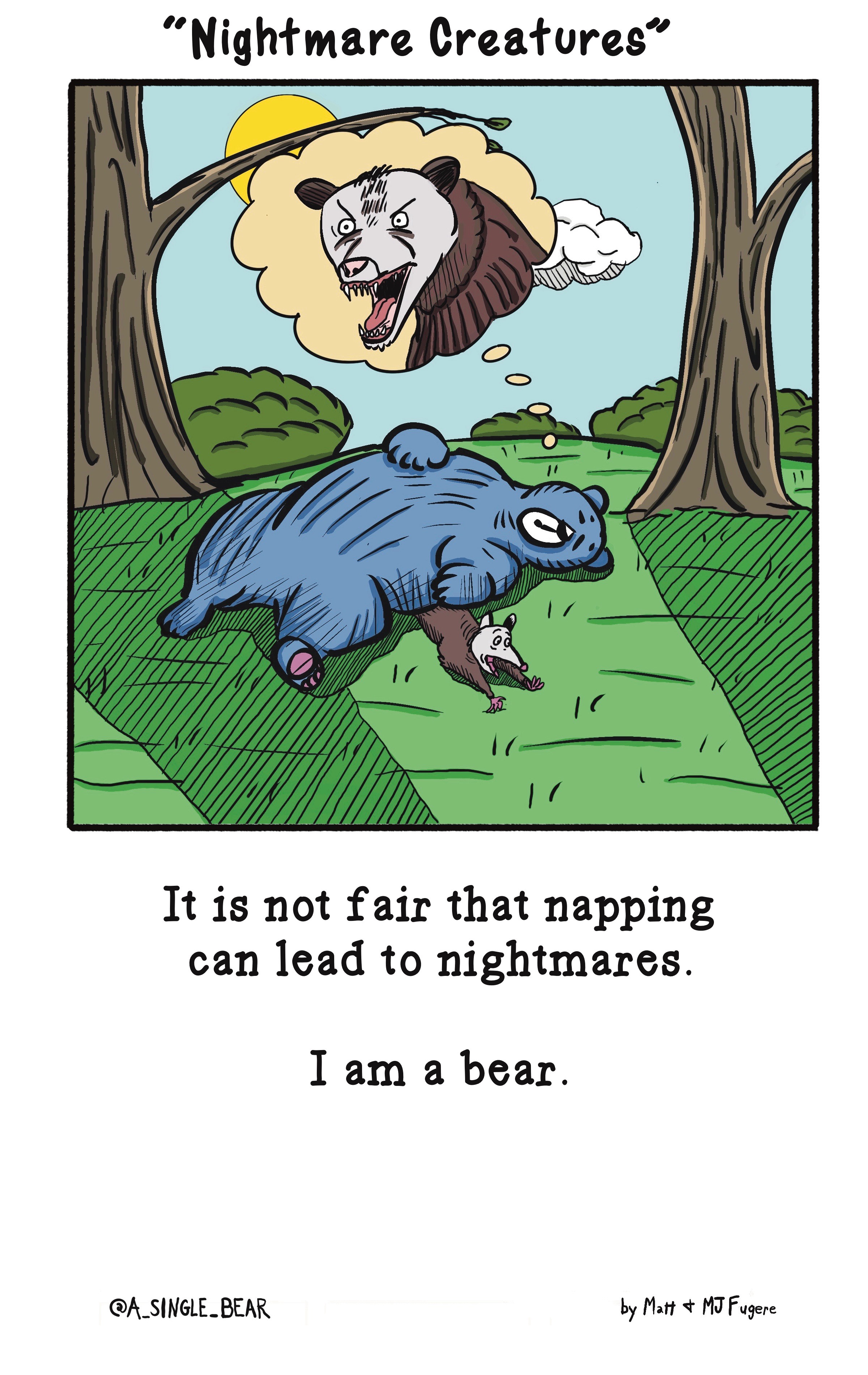 Nightmare Creatures | Hello, I am a bear